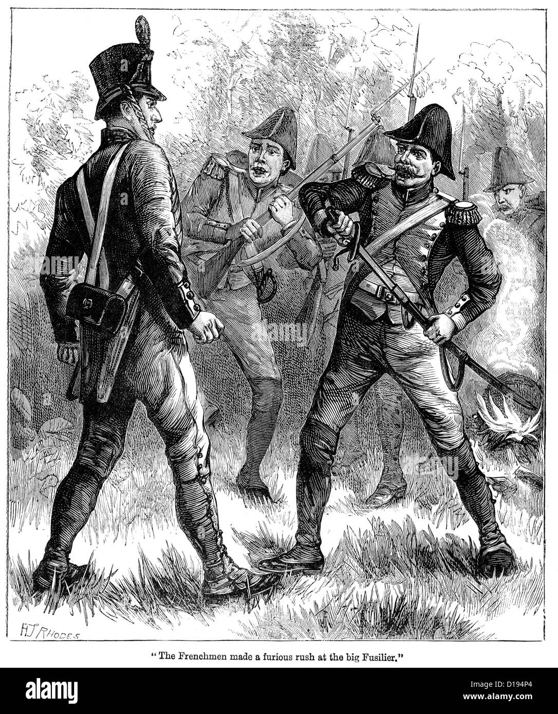 British soldiers uniform napoleonic war hi-res stock photography and ...