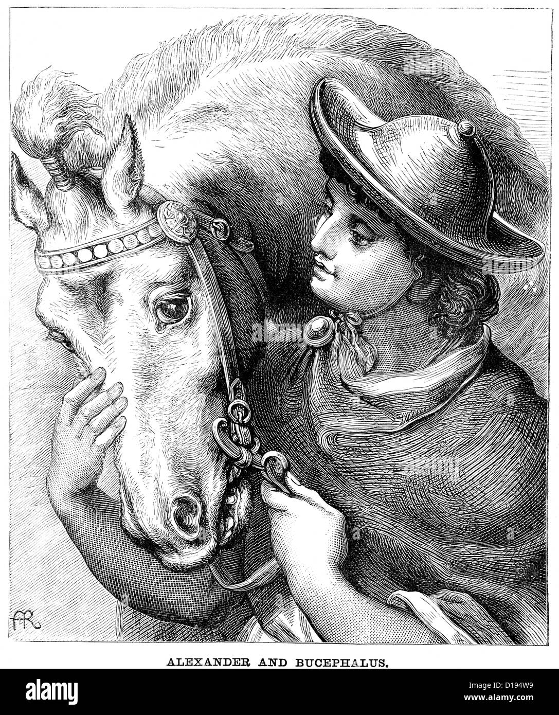 Alexander the great horse bucephalus hi-res stock photography and ...