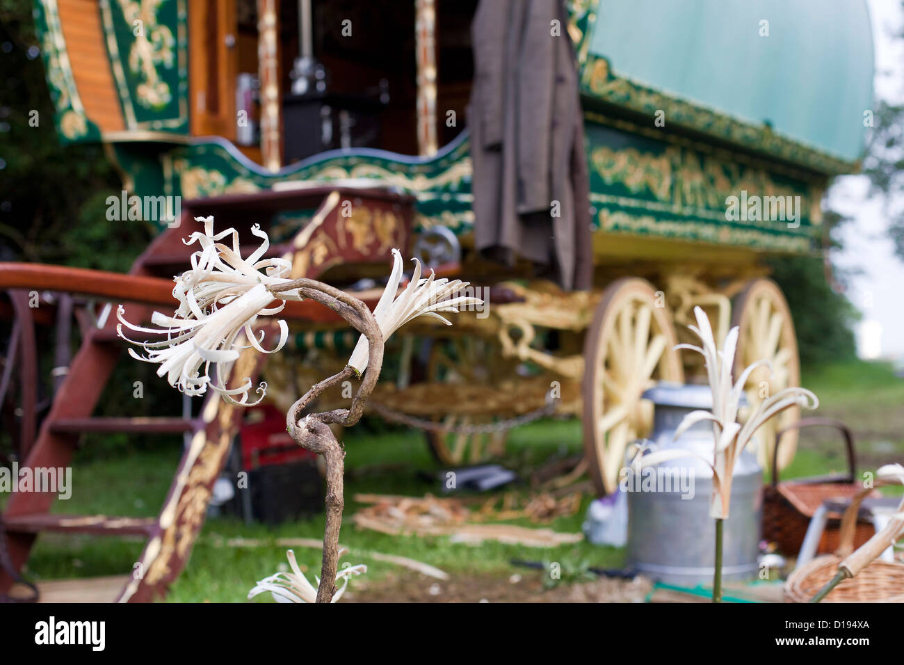 Gypsy wood carvings Stock Photo - Alamy