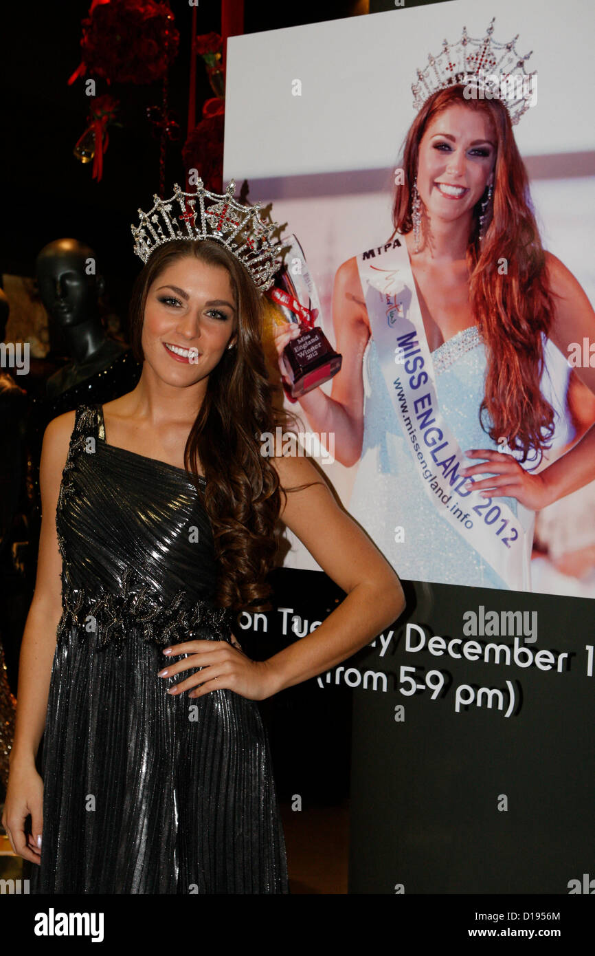 Dec. 11, 2012 - Athens, Greece - CHARLOTTE HOLMES who was crowned Miss ...