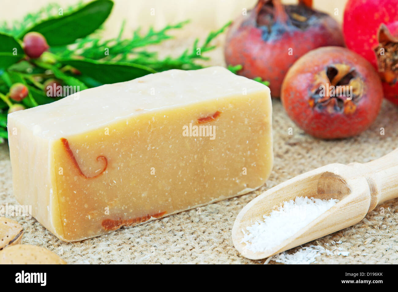 Home-made soap still life Stock Photo - Alamy