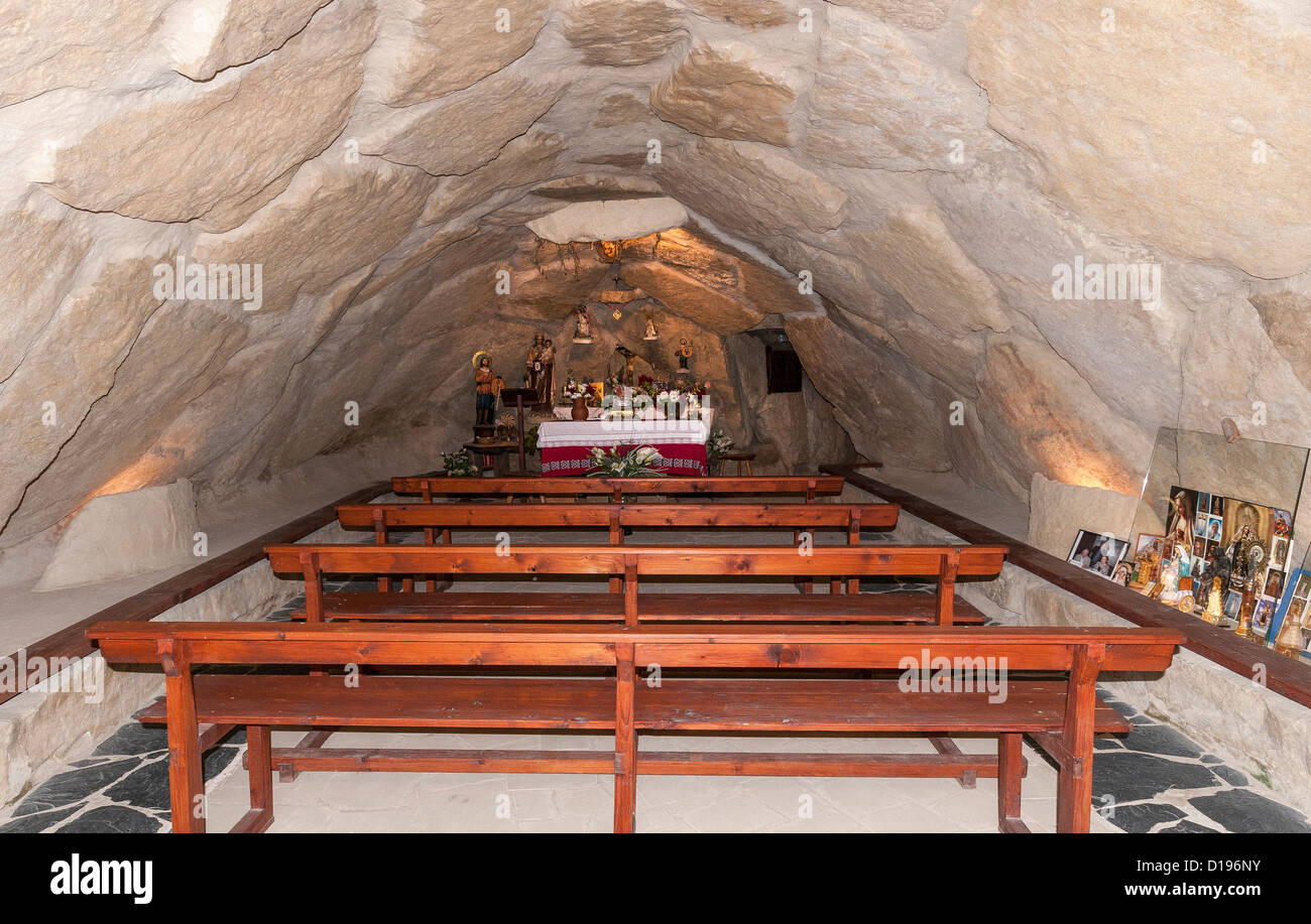The underground chapel at the Eguren Ugarte winery and hotel in the ...
