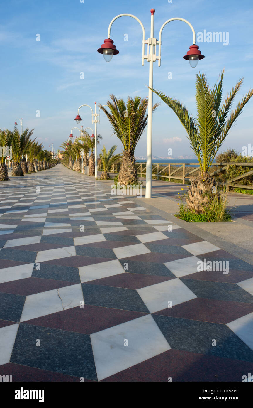 Alicante arenales beach promenade hi-res stock photography and images ...