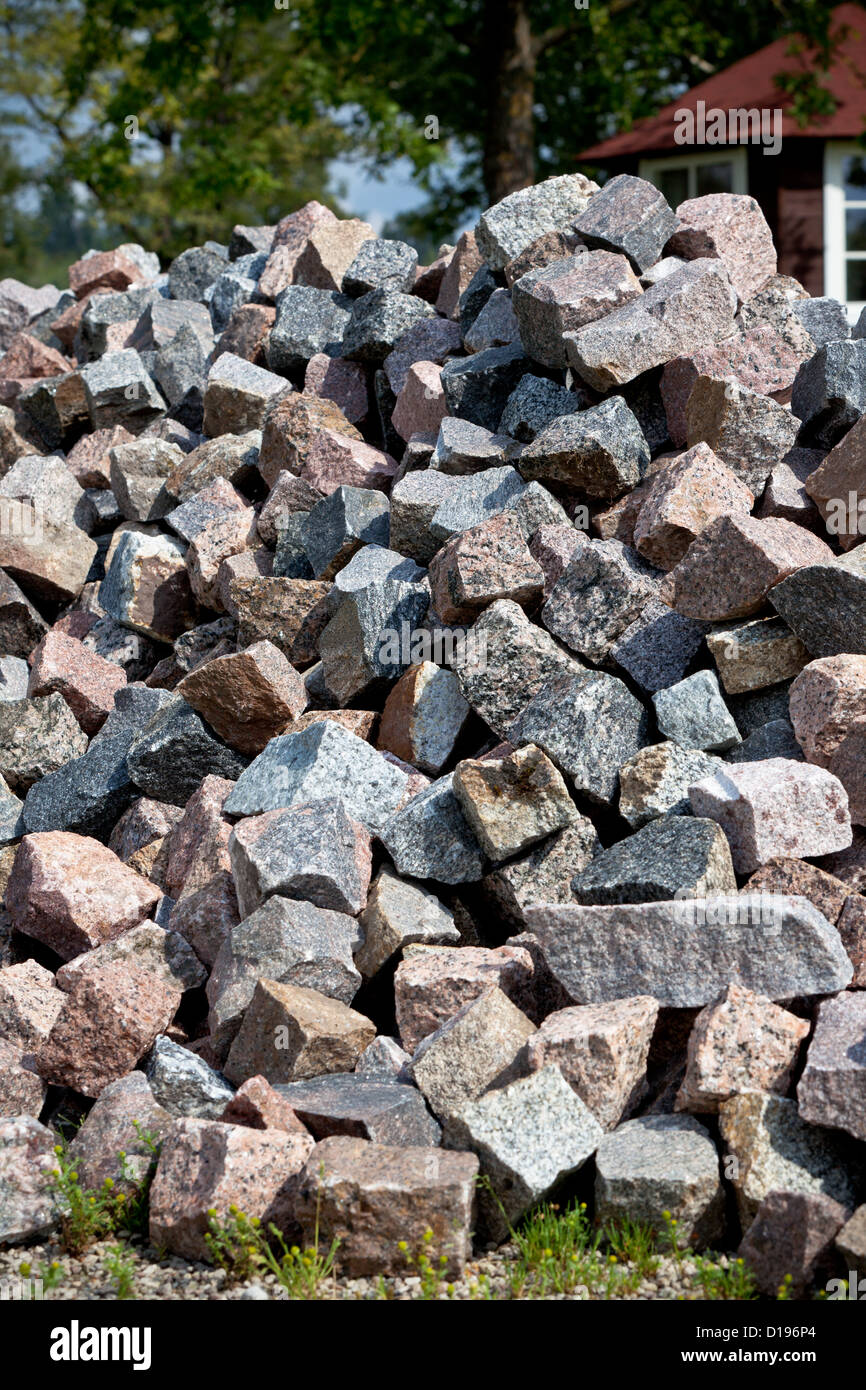 Large broken stones hi-res stock photography and images - Alamy