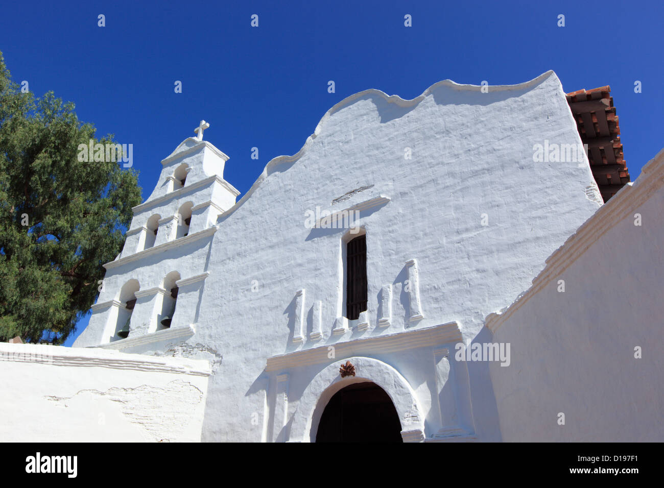 Mission San Diego de Alcala in San Diego, California, USA Stock Photo ...