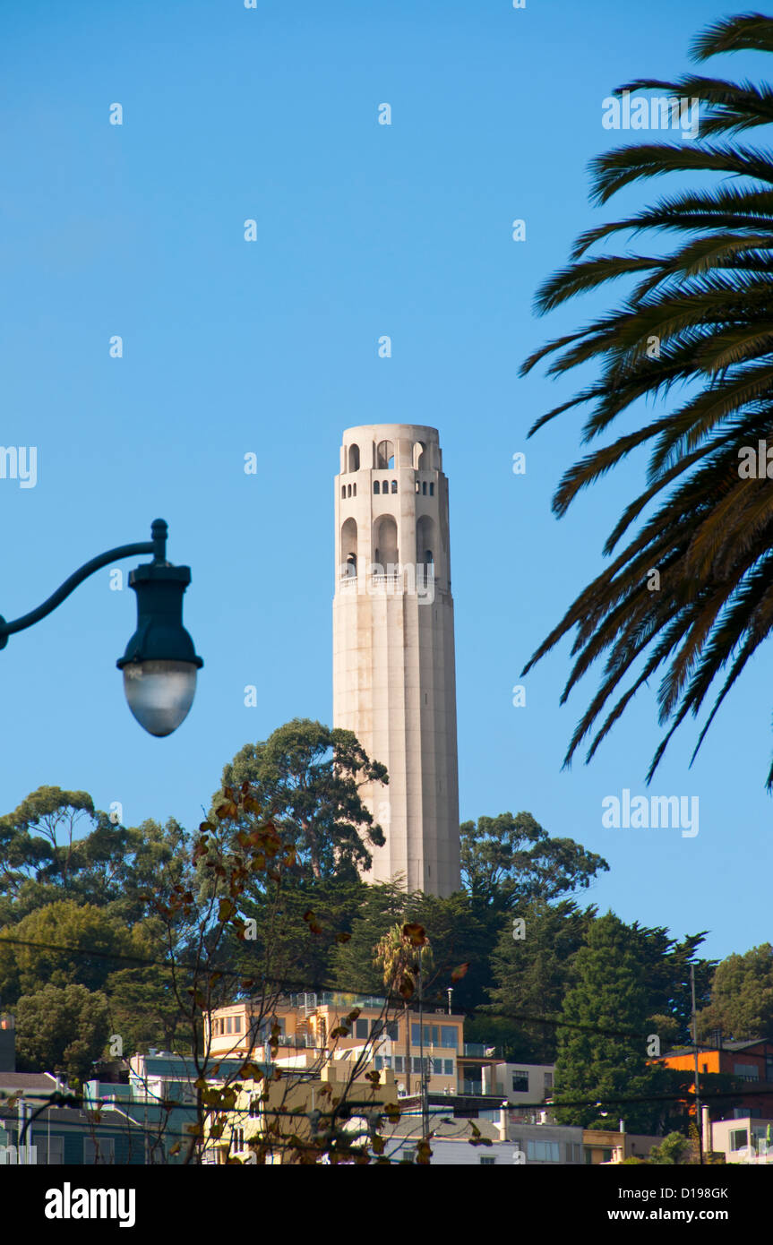 Coit tower building hi-res stock photography and images - Alamy
