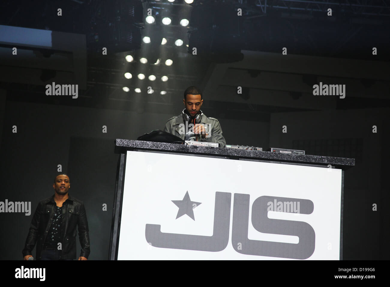 JLS Performing at The Clothes Show Live 2012, NEC, Birmingham, UK Stock ...