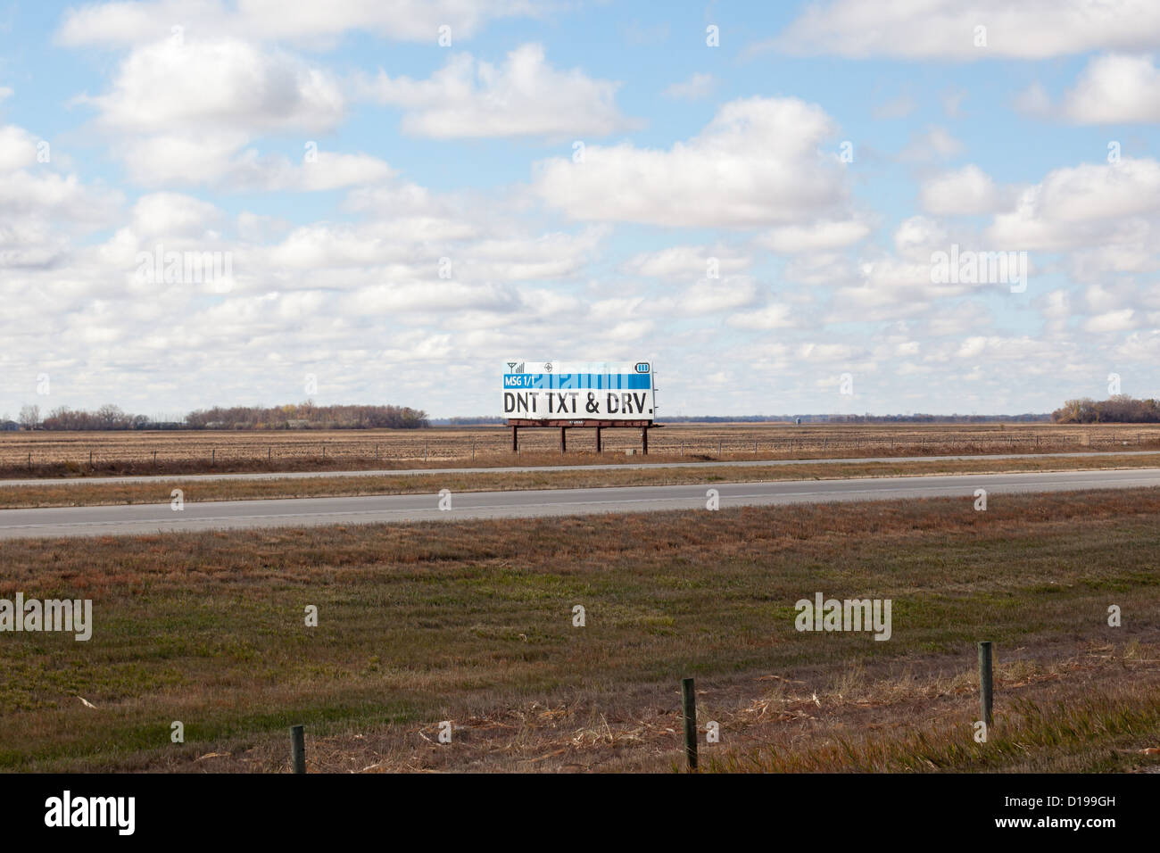 Texting and driving billboard High Resolution Stock Photography and ...
