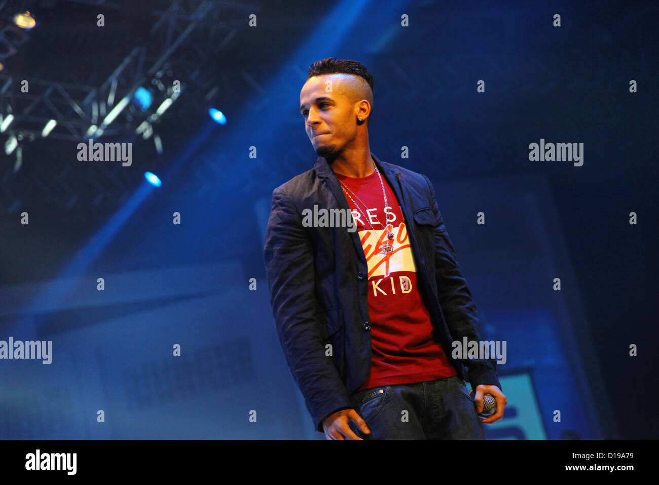 JLS Performing at The Clothes Show Live 2012, NEC, Birmingham, UK Stock ...