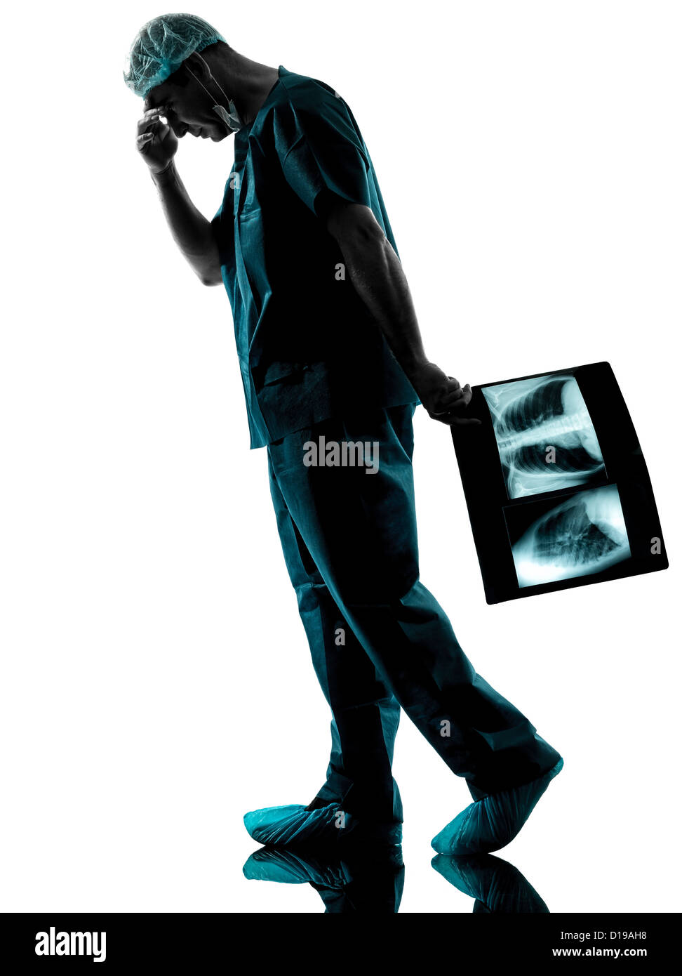 Medical silhouettes hi-res stock photography and images - Alamy