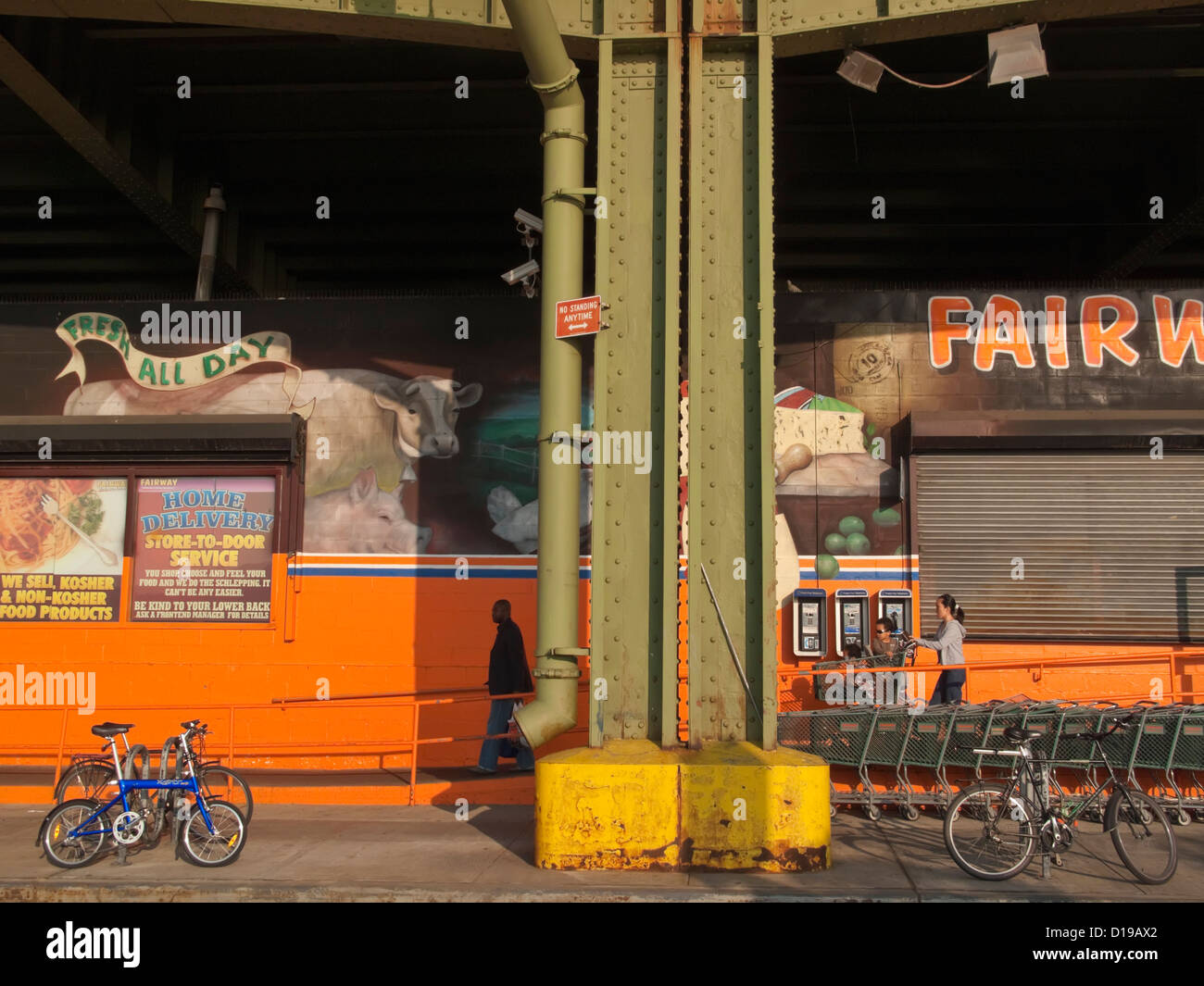 Fairway Supermarket, tucked under the West Side Highway (Henry Hudson ...