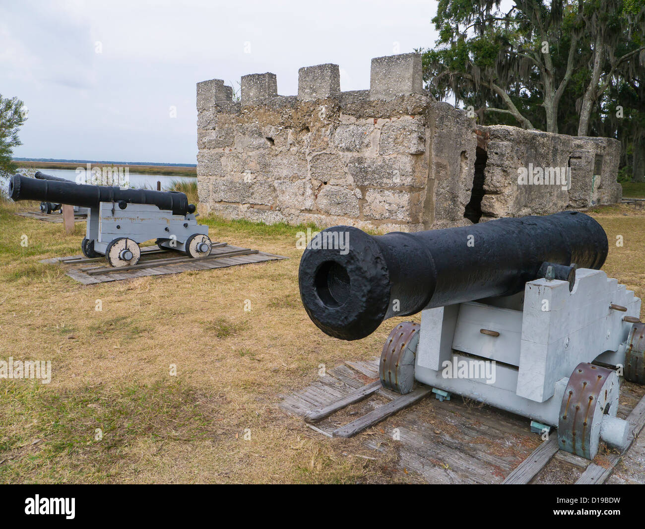 Historic Fort Frederica National Monument St Simons Island Georgia ...