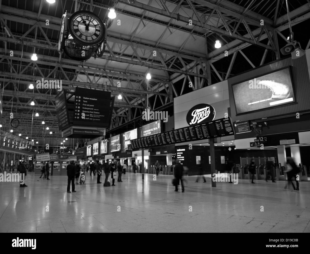 Zone ceiling renovation architectural clock lambeth display metro ...