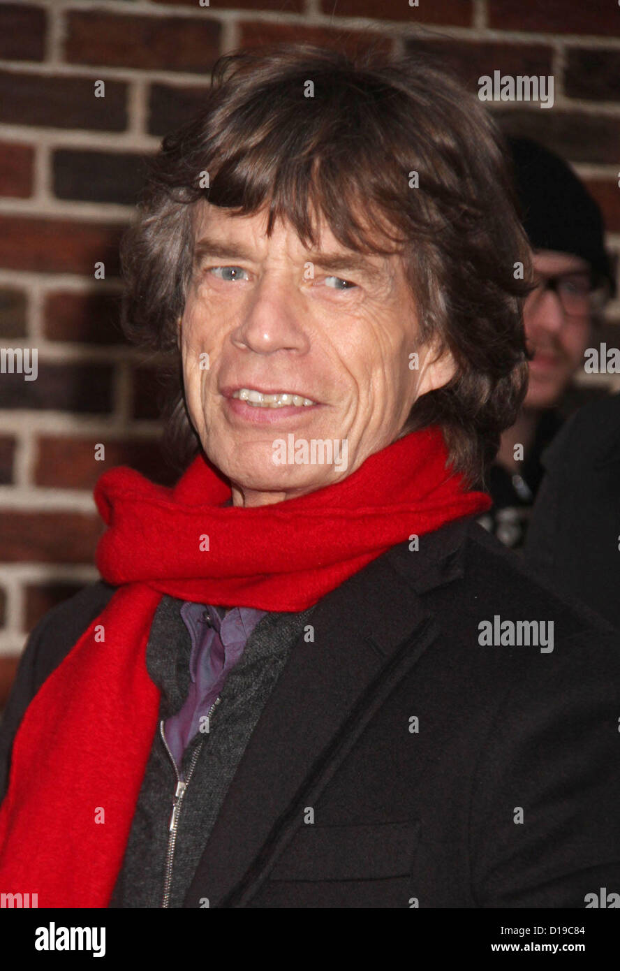 Dec. 11, 2012 - New York, New York, U.S. - Singer MICK JAGGER arrives ...
