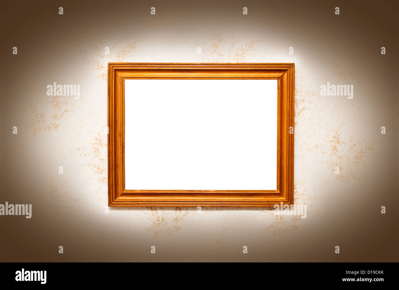 Picture frame on wall hi-res stock photography and images - Alamy