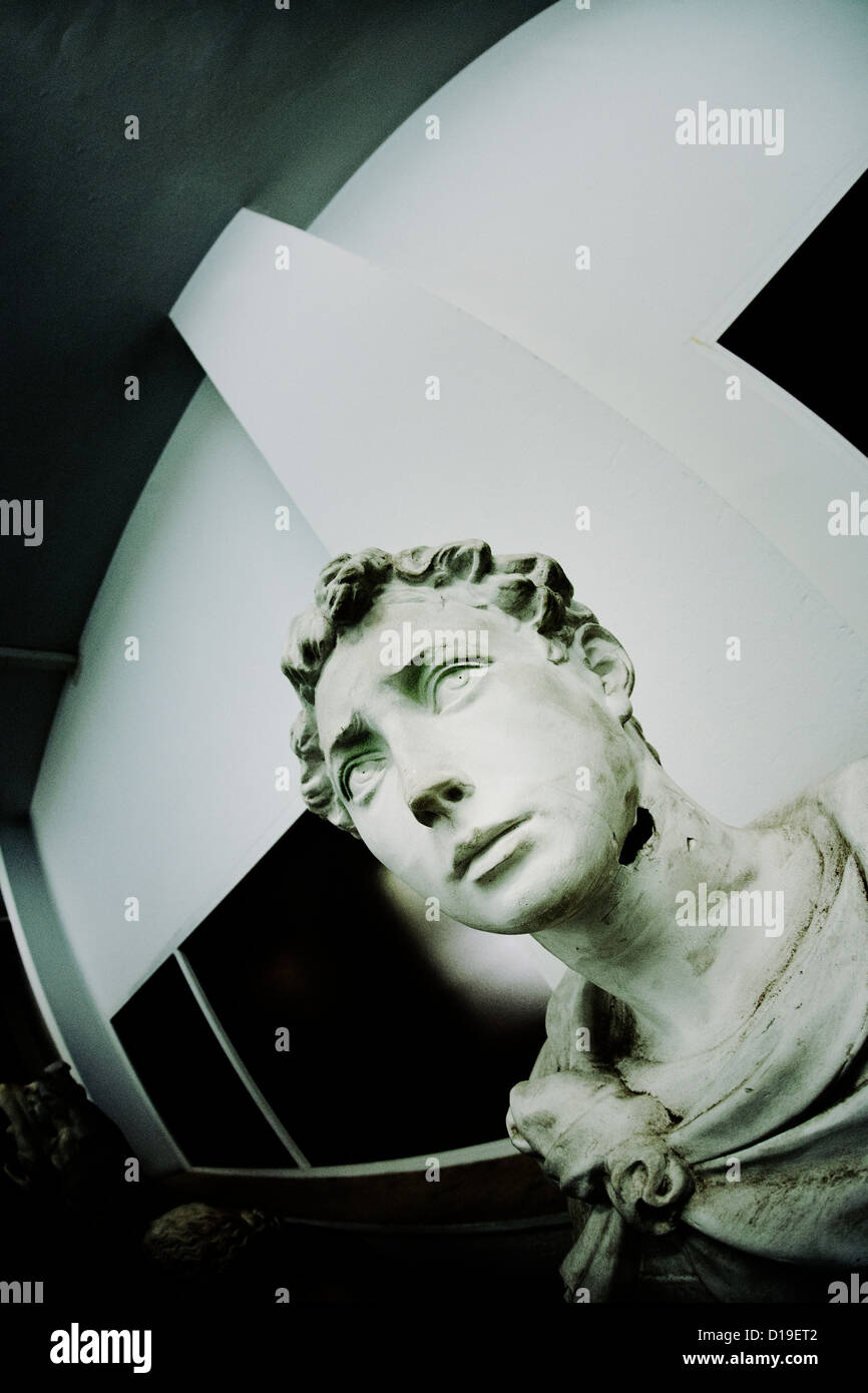 Statue at art school Stock Photo - Alamy