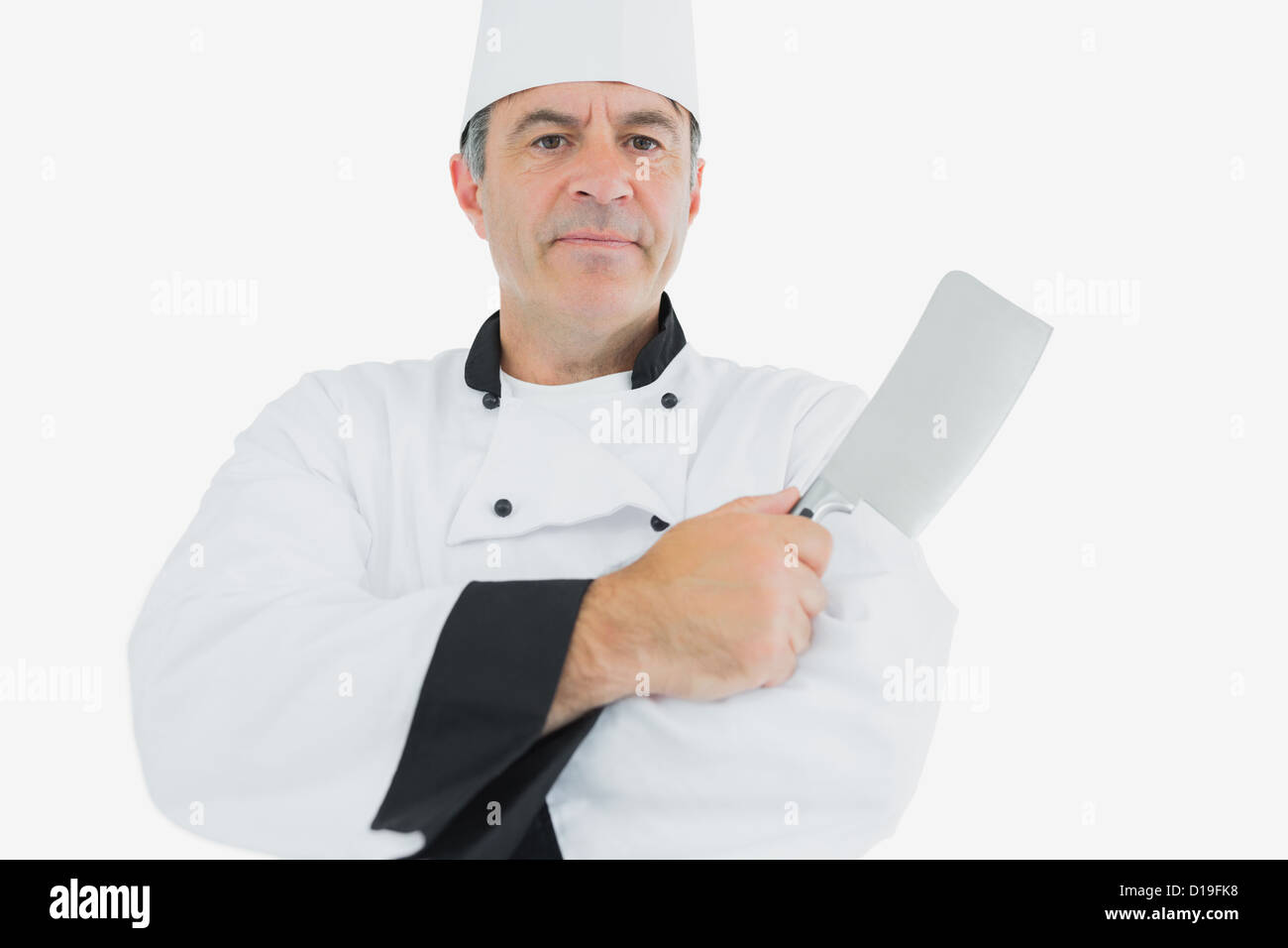 Meat cleaver man hi-res stock photography and images - Alamy