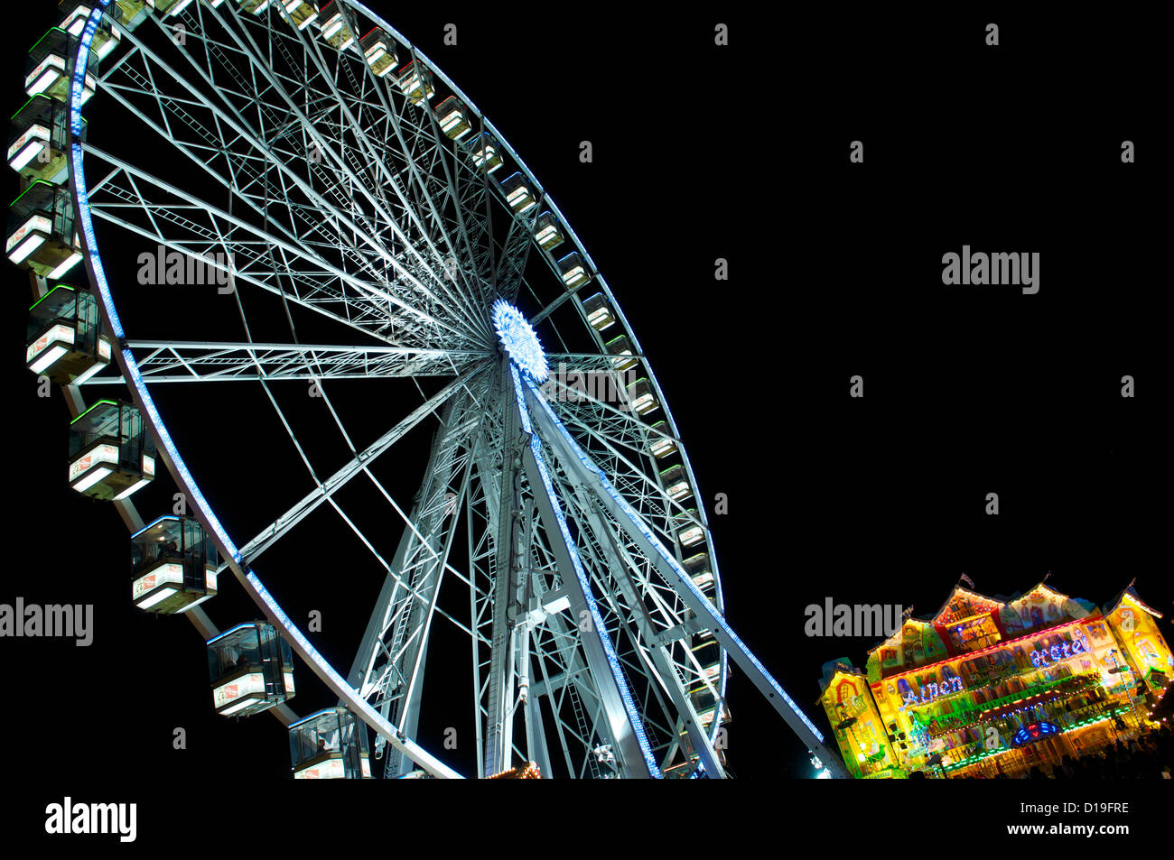 Big Wheel at Winter Wonderland, Hyde Park, London 2012 Stock Photo - Alamy