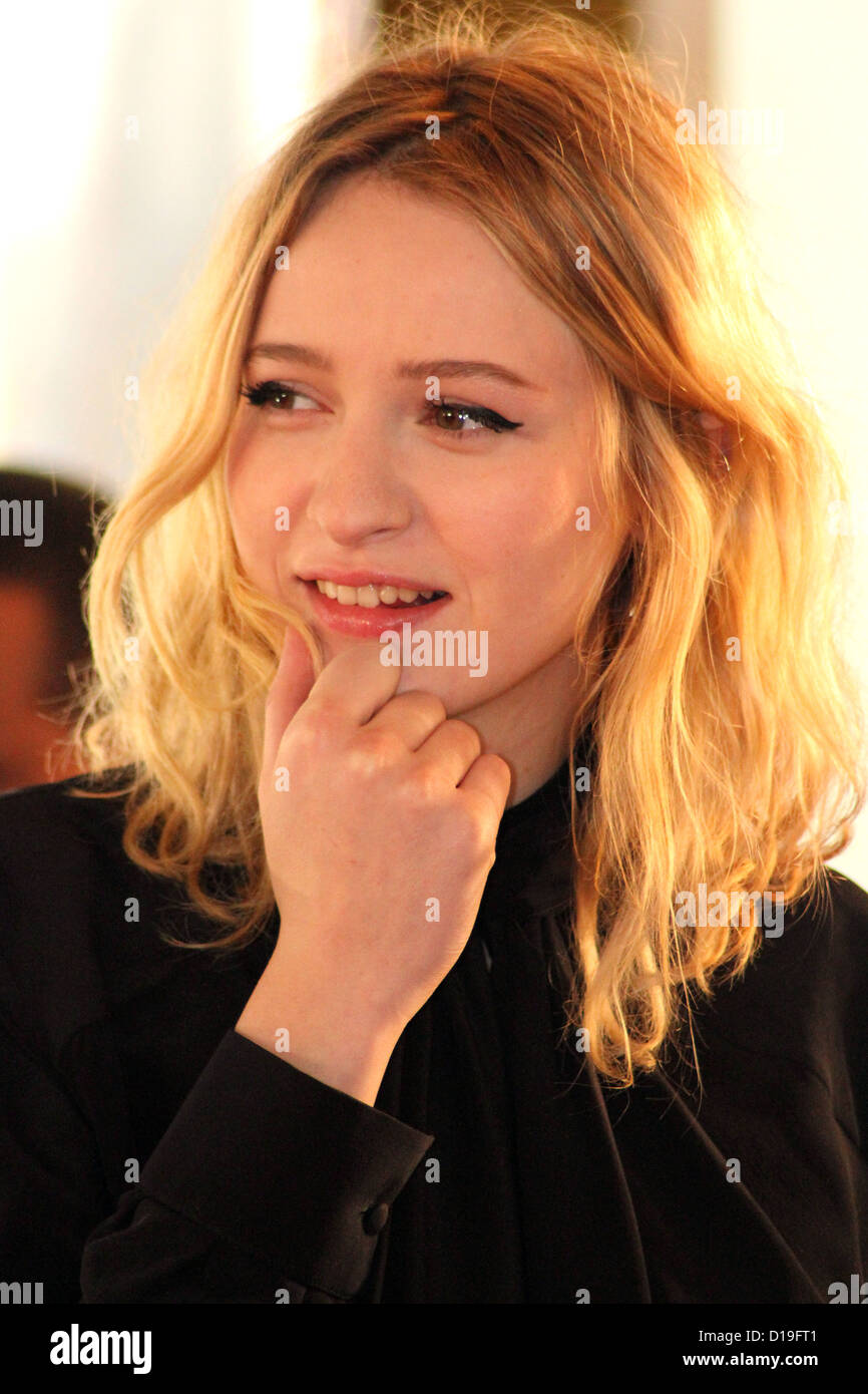French Actress Christa Theret Attends The Lhomme Qui Rit The Man Who Laughs Premiere At The