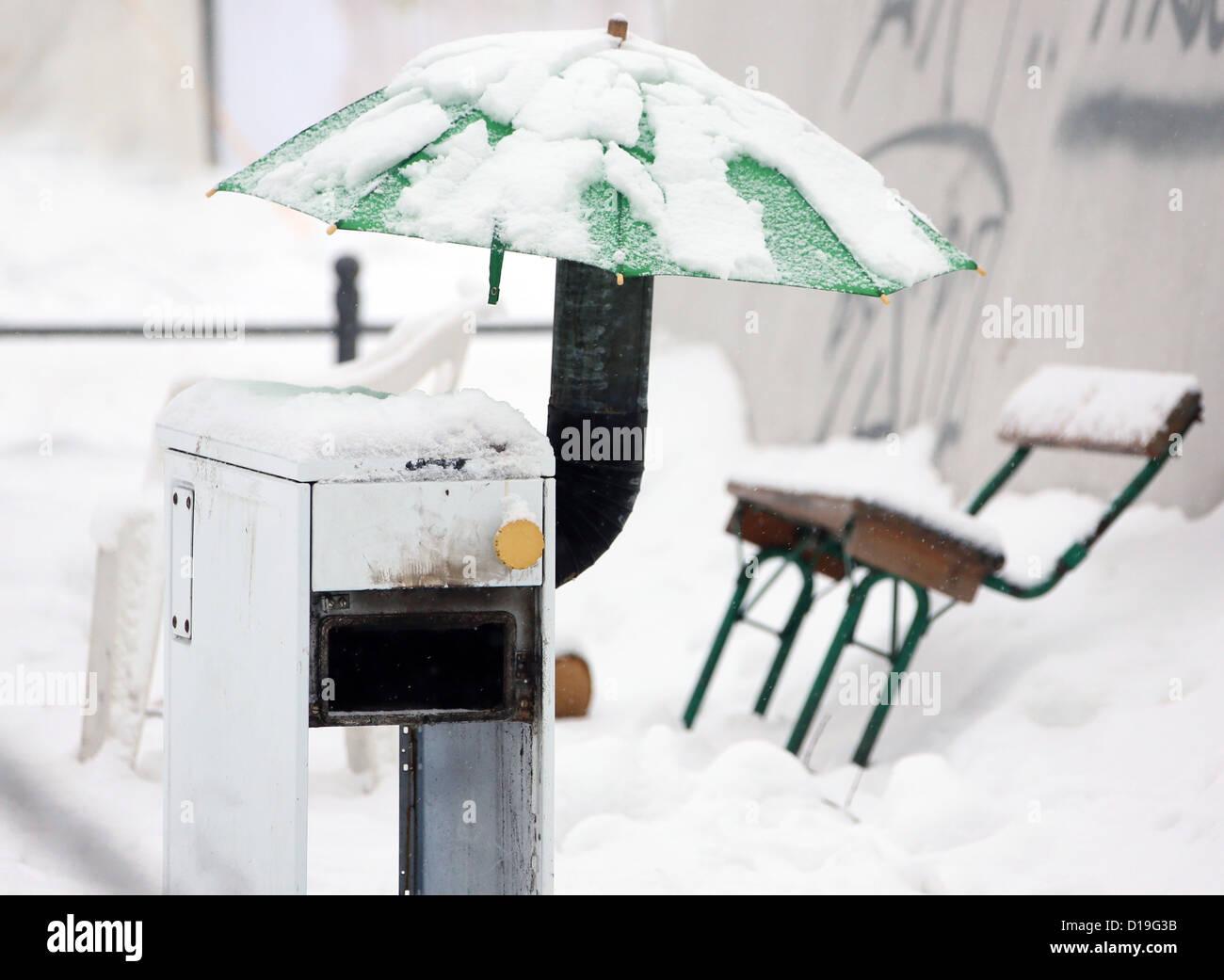 Umbrella And Pipe High Resolution Stock Photography and Images - Alamy