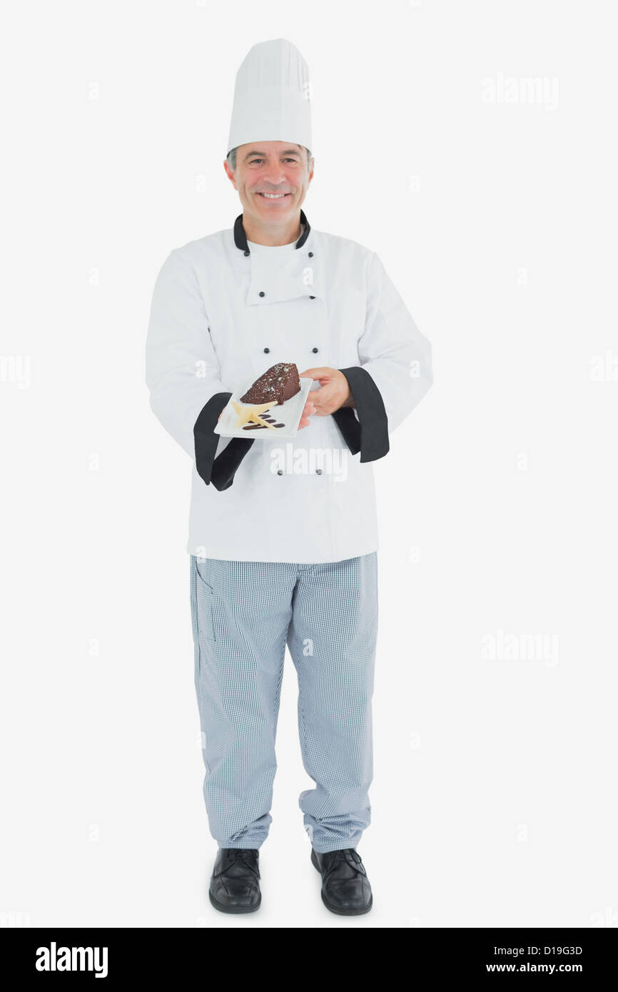 Male professional chef pastry Cut Out Stock Images & Pictures - Alamy