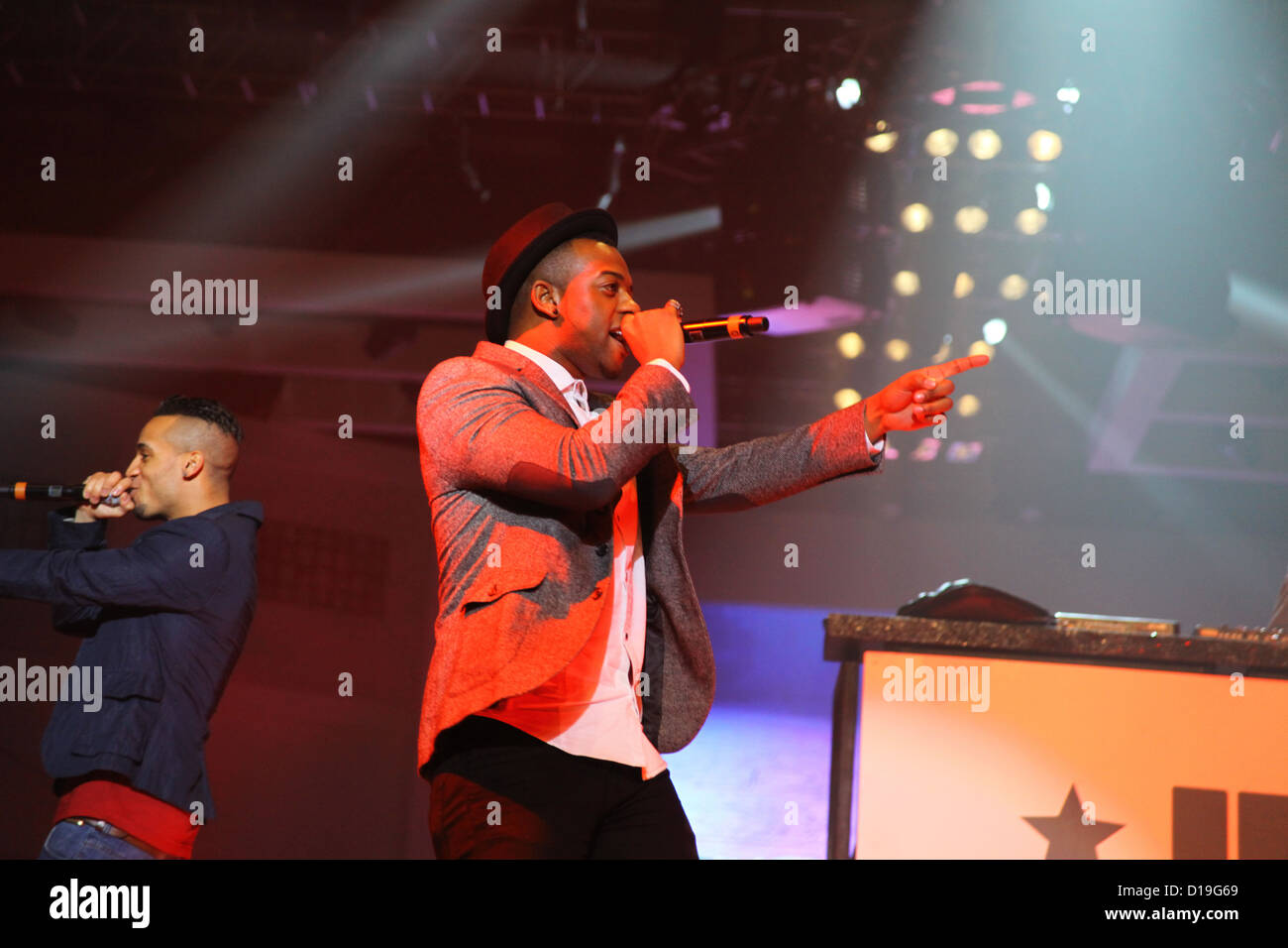 JLS Performing at The Clothes Show Live 2012, NEC, Birmingham, UK Stock ...