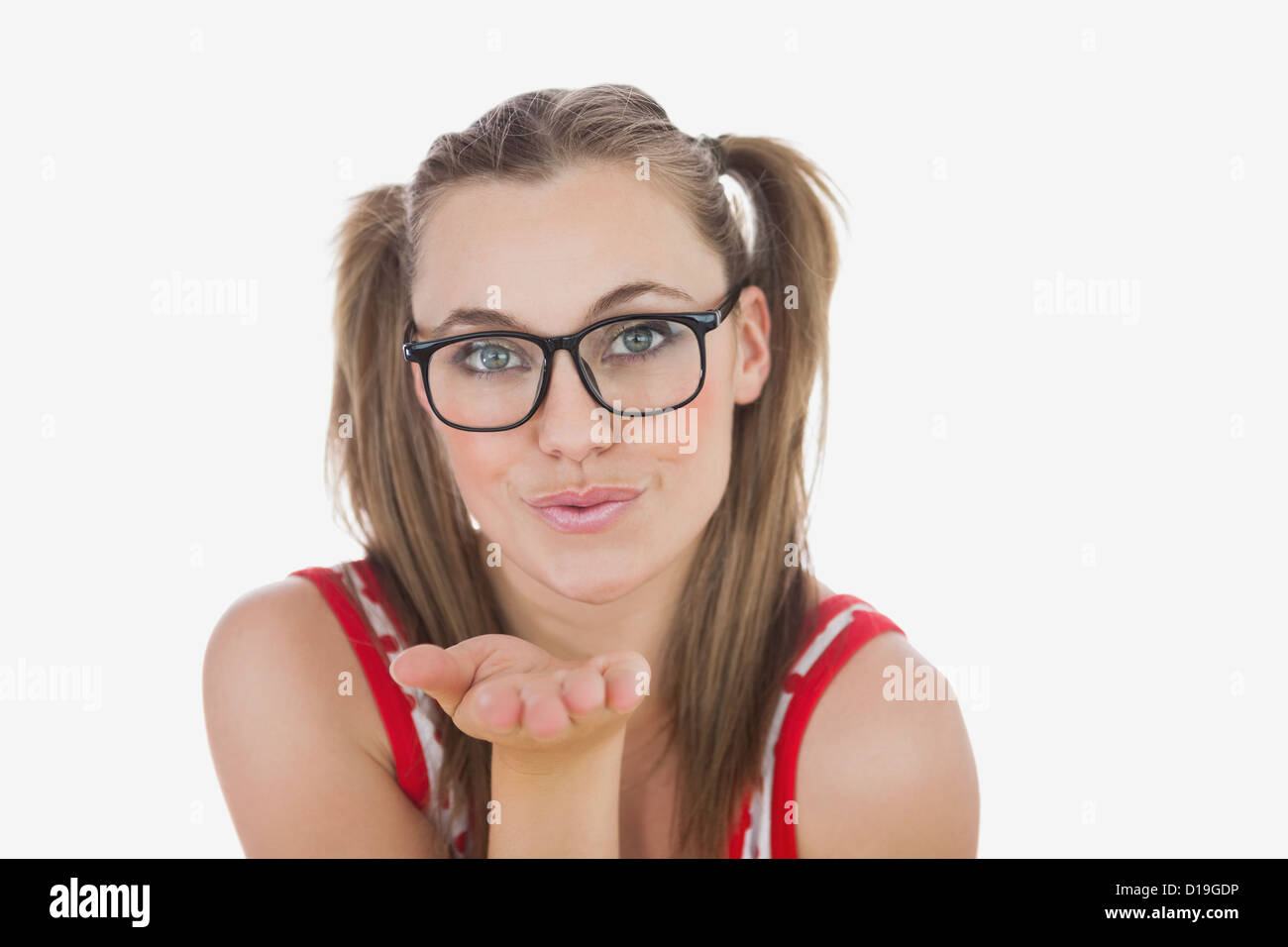 Close up air kiss hi-res stock photography and images - Alamy