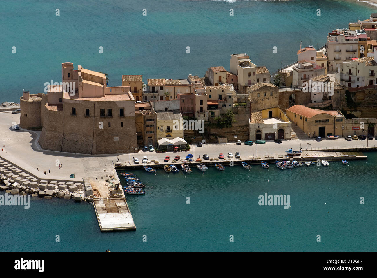 Castellammare coast Sicily Italia Stock Photo - Alamy