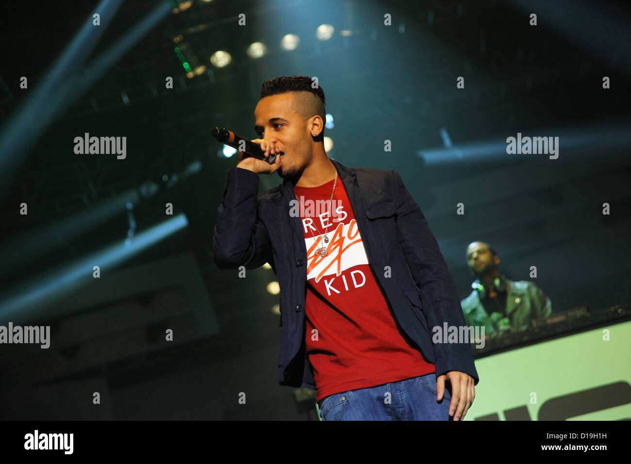 JLS Performing at The Clothes Show Live 2012, NEC, Birmingham, UK Stock ...