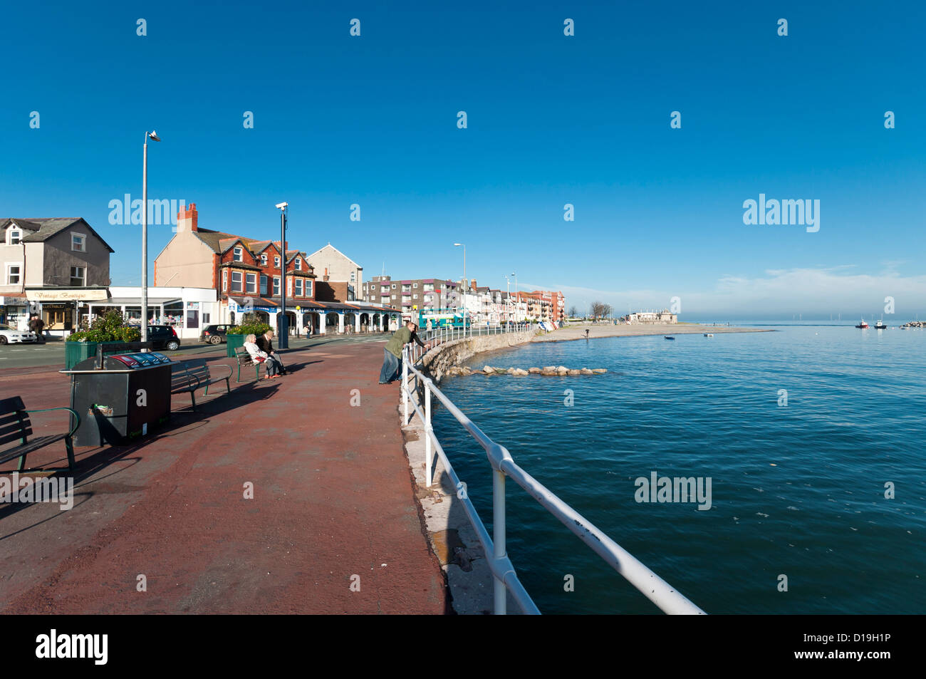 Rhos On Sea North Wales Stock Photo - Alamy