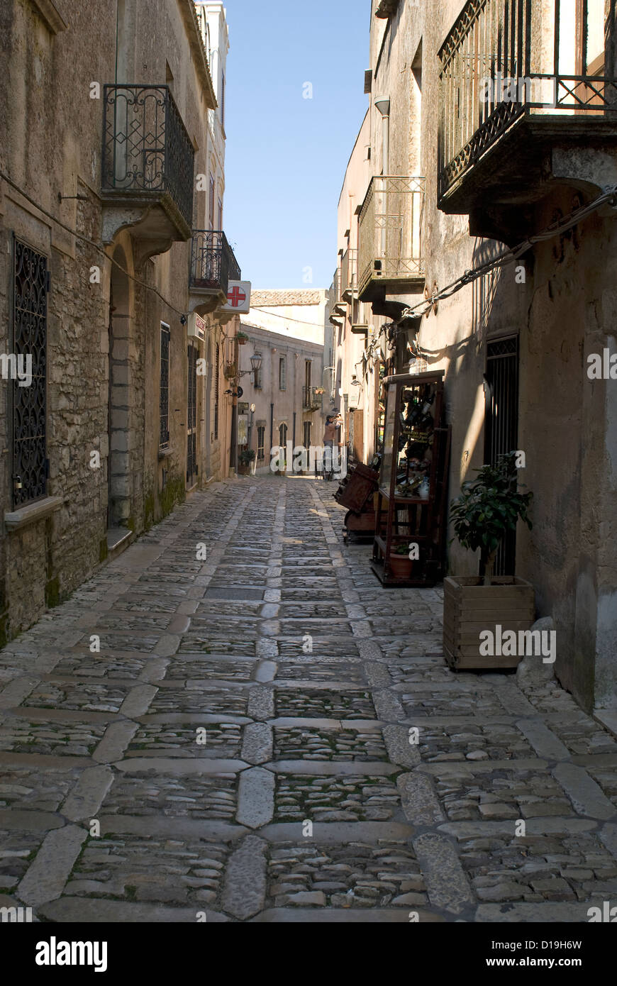 Erice Italy Sicile Stock Photo - Alamy