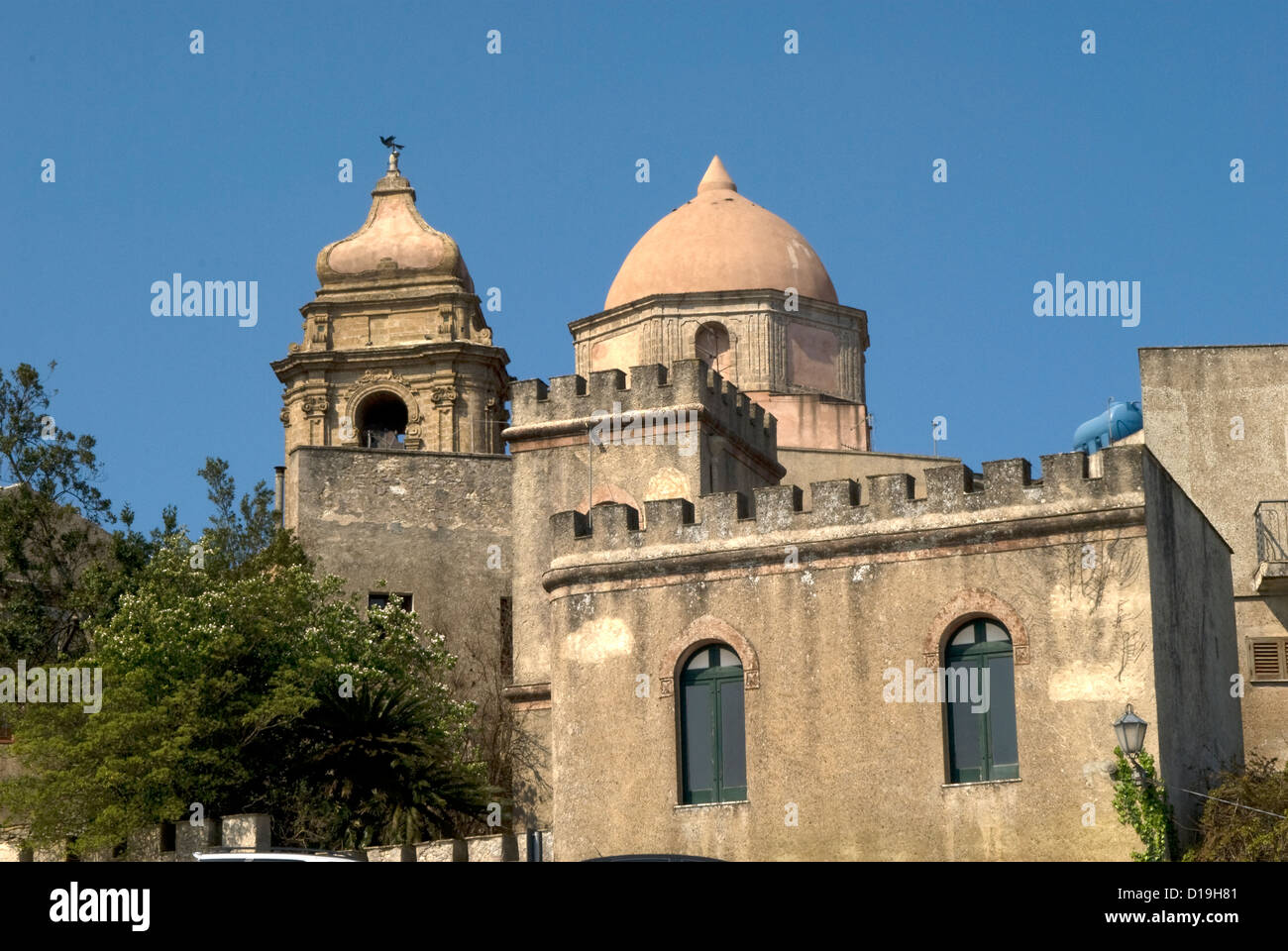 Erice Italy Sicile Stock Photo - Alamy
