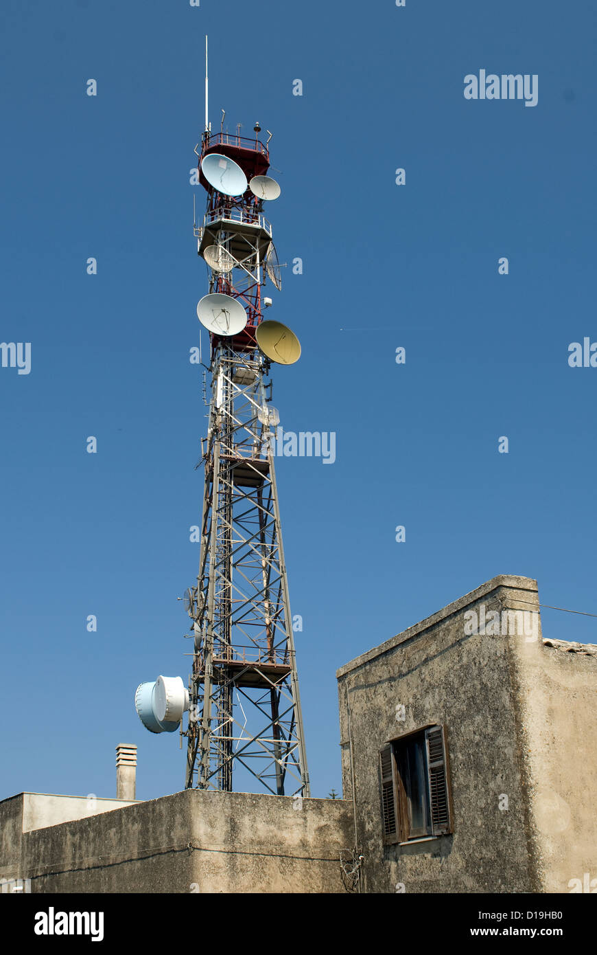 Erice Italy Sicile Stock Photo - Alamy