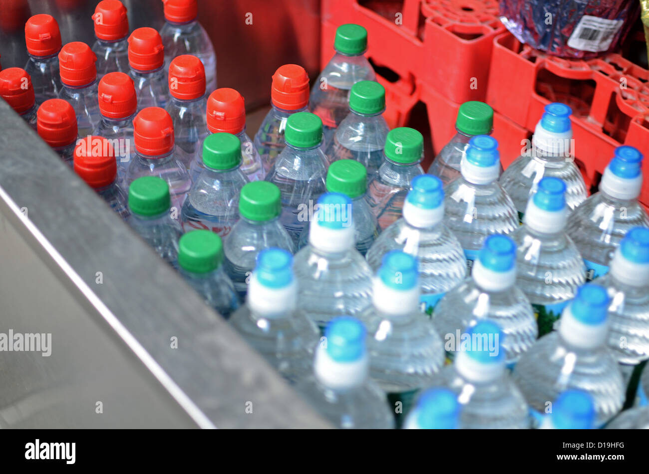 Water bottles for sale in Supermarket Stock Photo - Alamy