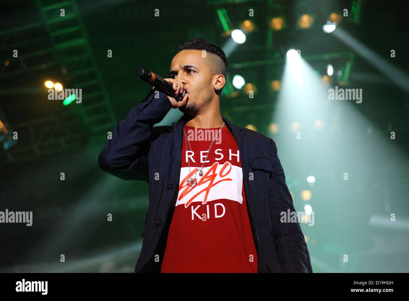 JLS Performing at The Clothes Show Live 2012, NEC, Birmingham, UK Stock ...