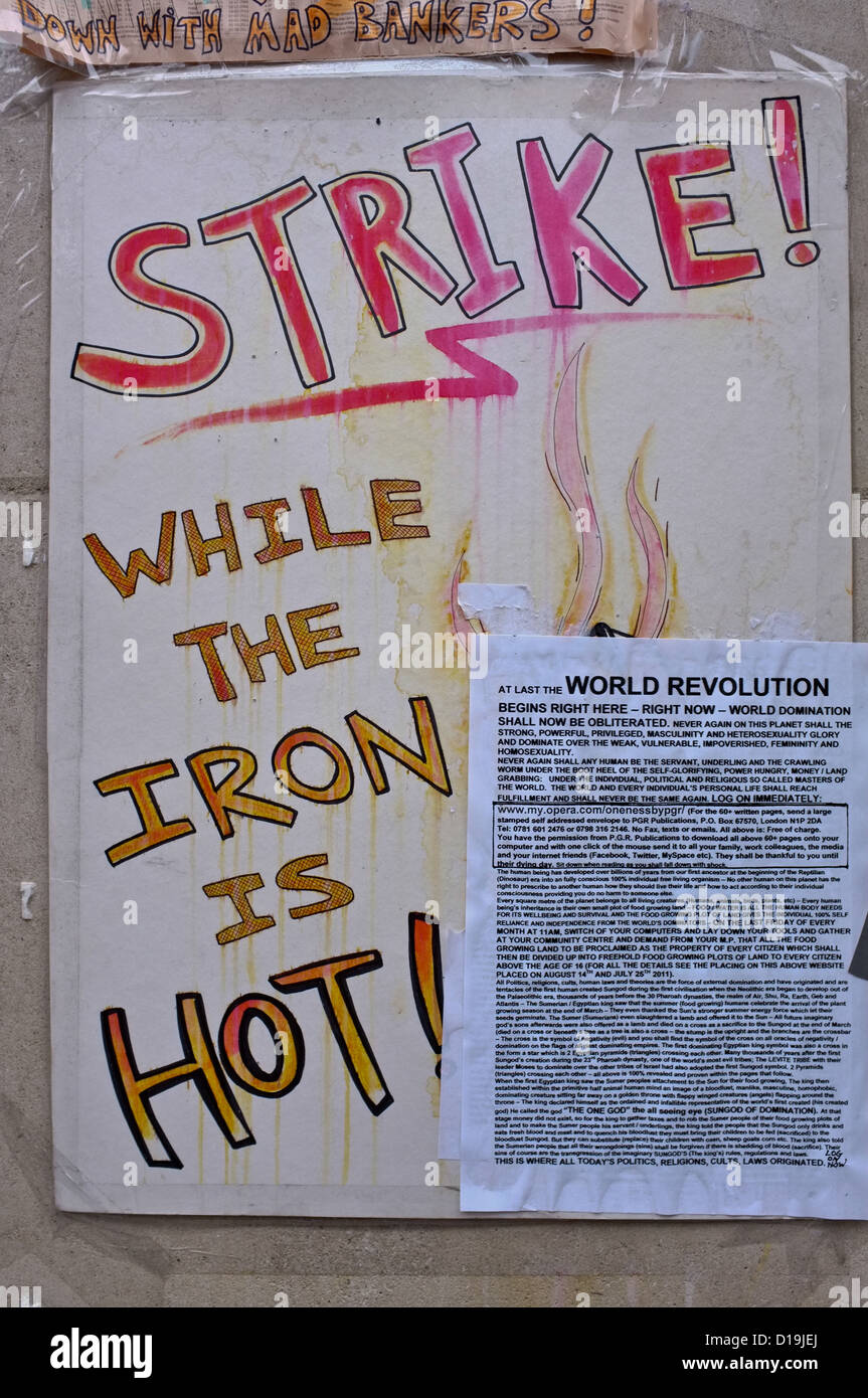 Anti capitalist posters hi-res stock photography and images - Alamy