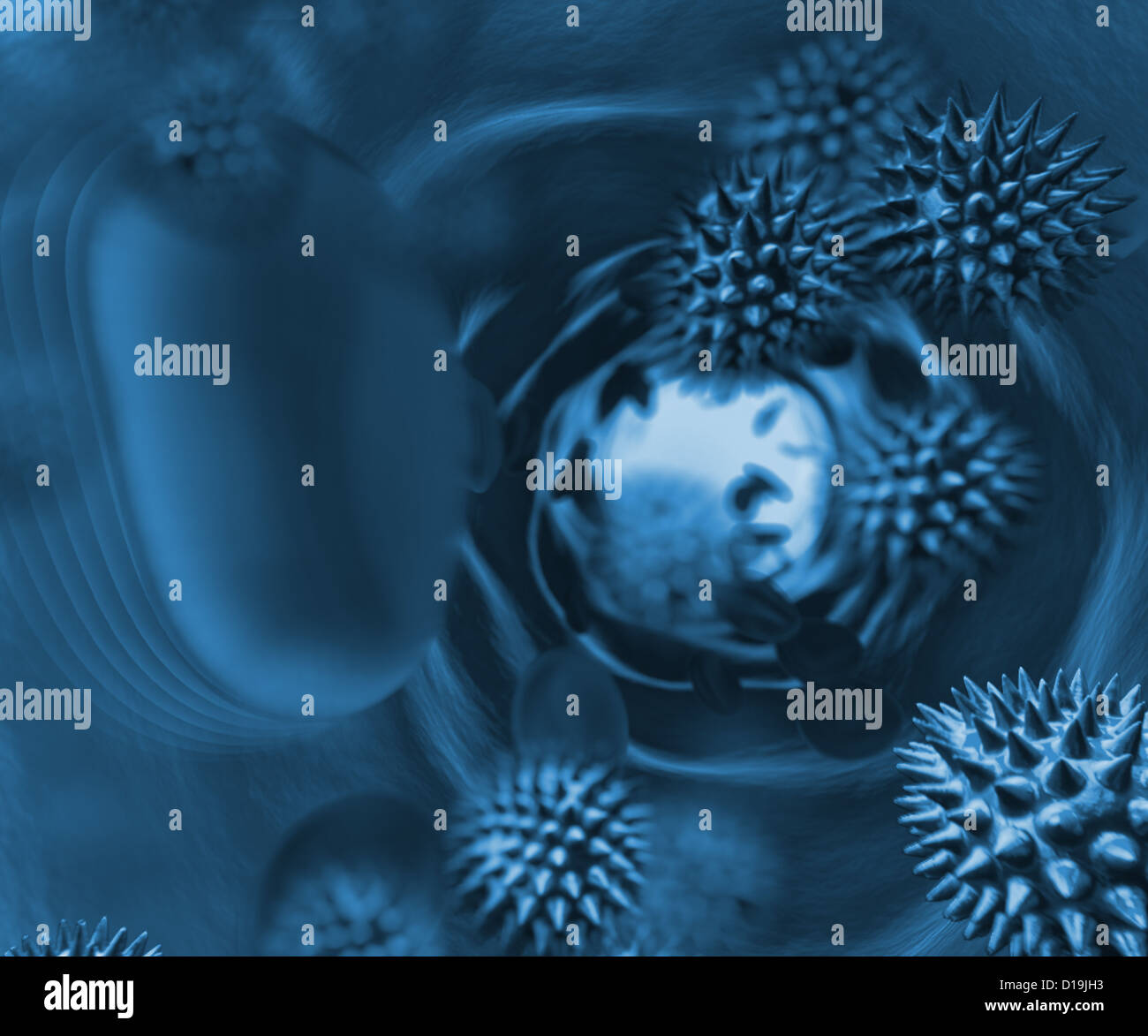 Big cells focus Stock Photo - Alamy
