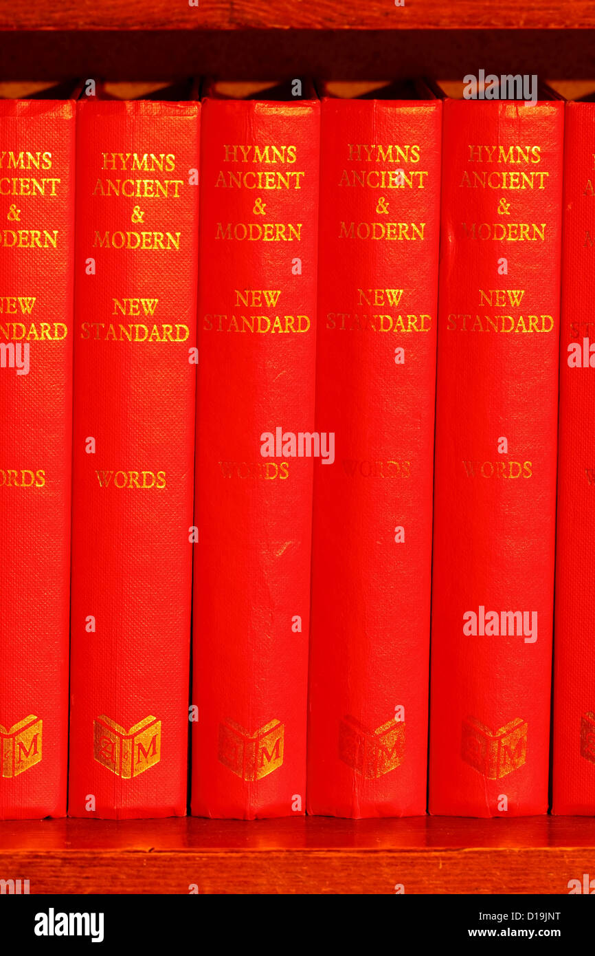 Hymn books hi-res stock photography and images - Alamy