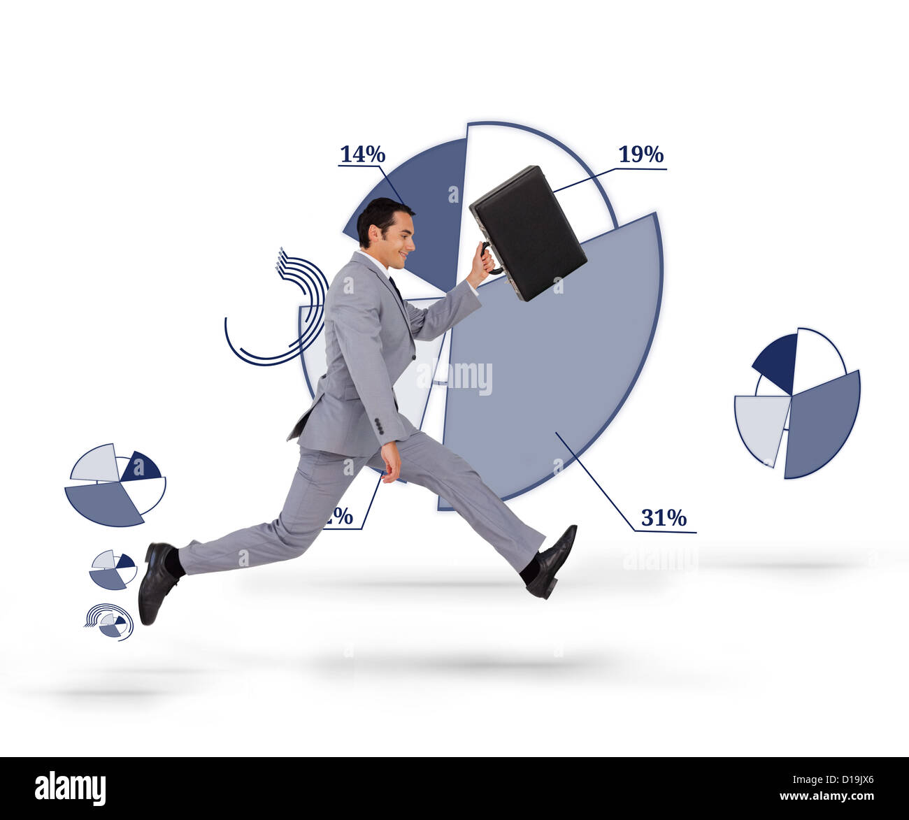 Young people in running Cut Out Stock Images & Pictures - Alamy