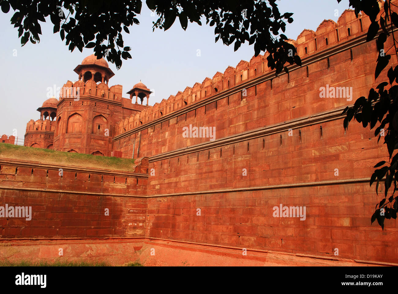 red fort,delhi,india. this is a unesco world heritage site Stock Photo ...