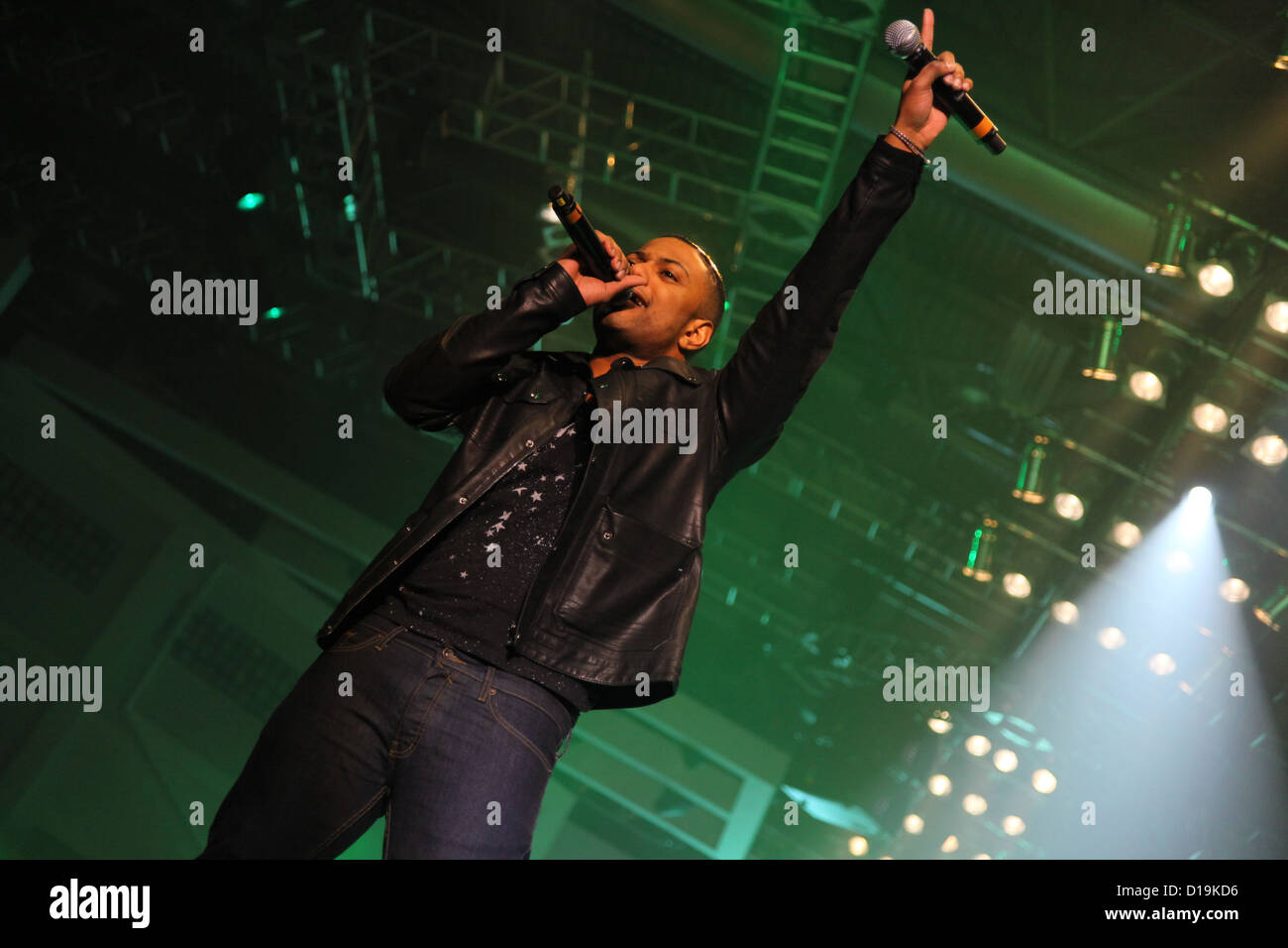 JLS Performing at The Clothes Show Live 2012, NEC, Birmingham, UK Stock ...