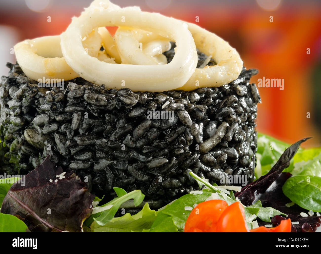 Gourmet food risotto octopus hi-res stock photography and images - Alamy