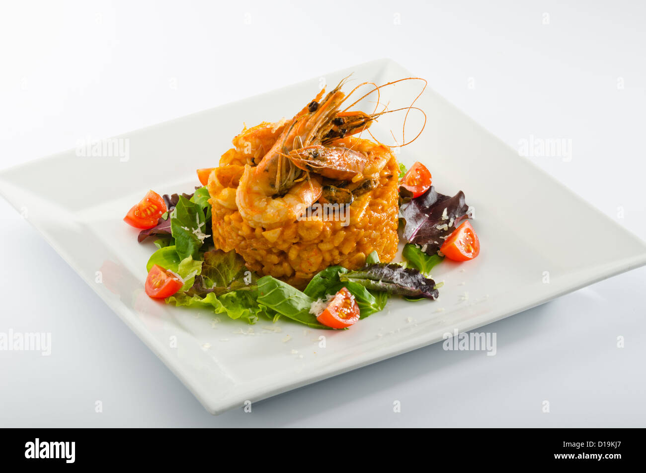 Seafood risotto hi-res stock photography and images - Alamy