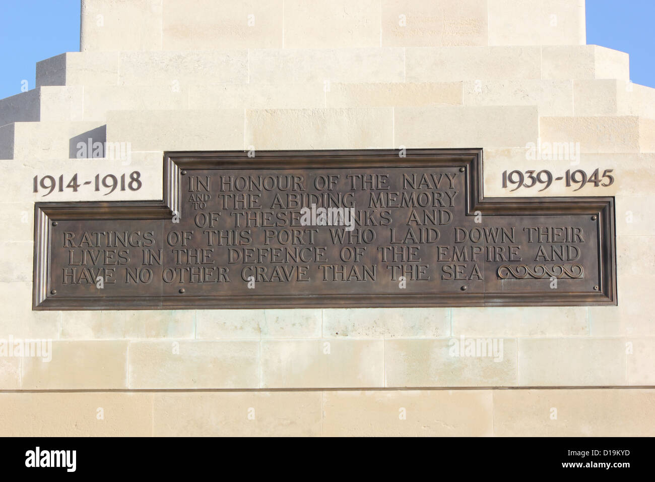 City of portsmouth war memorial hi-res stock photography and images - Alamy