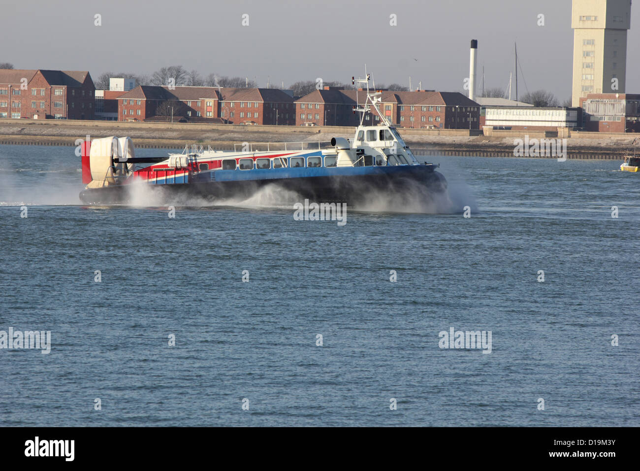 Isle of Wight Hovercraft Stock Photo - Alamy