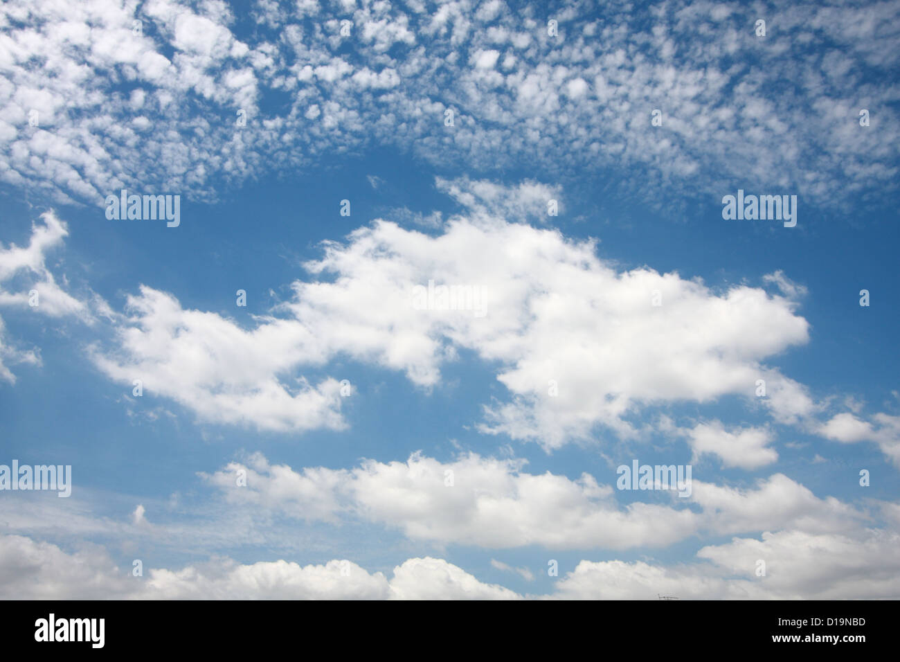 group of Cloud on blue sky Stock Photo - Alamy