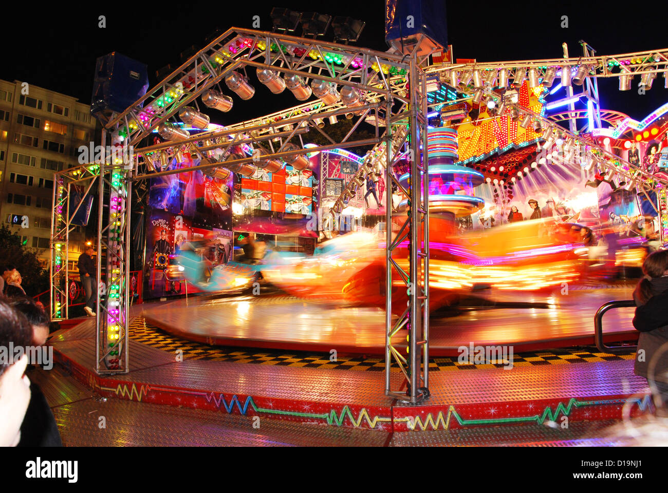 October fair, Liege Belgium Stock Photo - Alamy