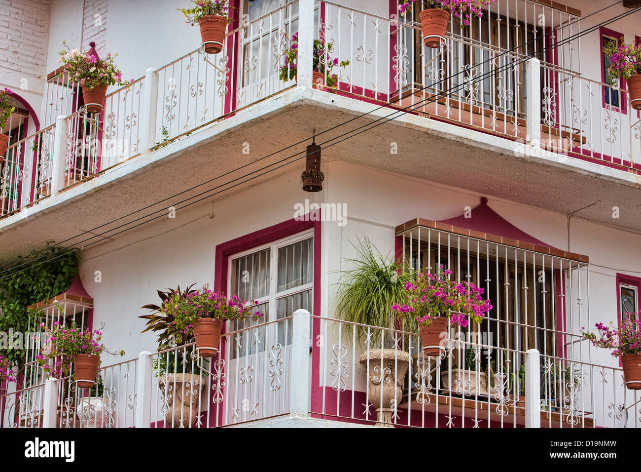 Spanish window wrought iron balcony hi-res stock photography and images ...