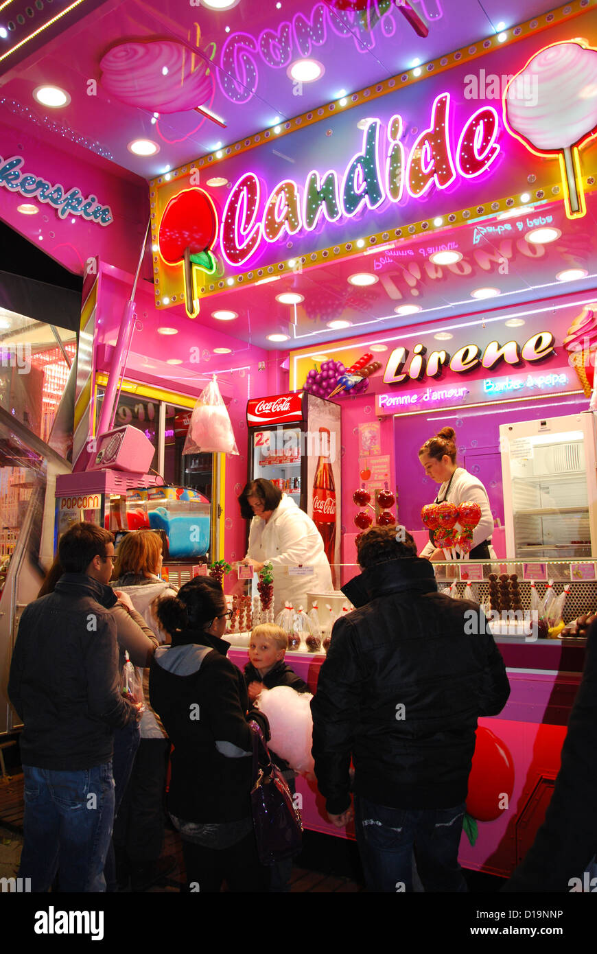 Fairground snacks hi-res stock photography and images - Alamy