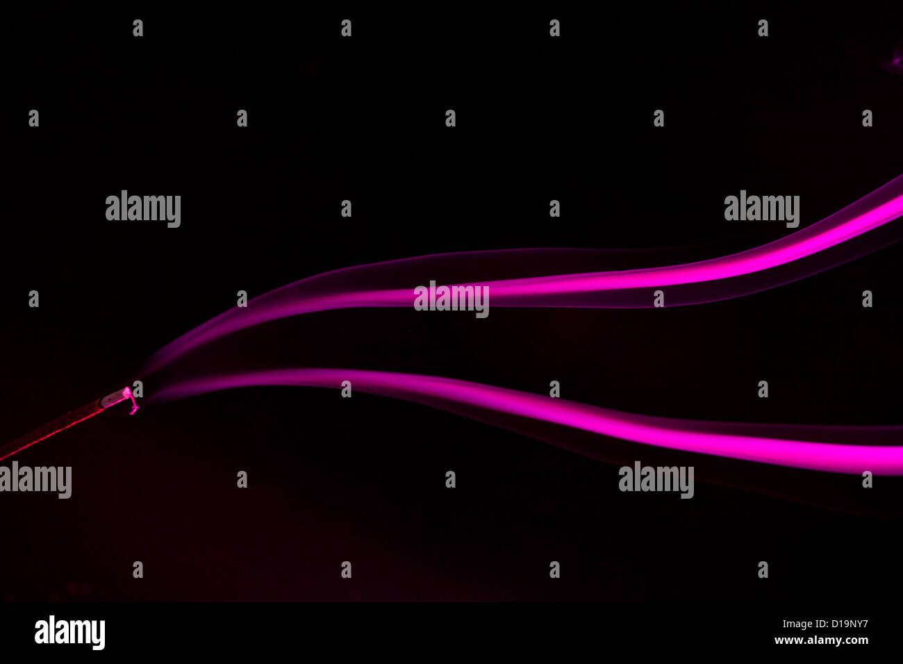 Colored Smoke Trail Stock Photo - Alamy